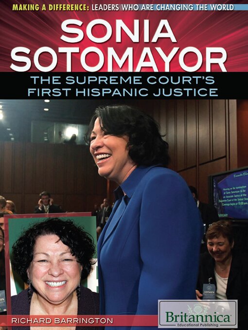 Sonia Sotomayor: the Supreme Court's first... | Pritzker Military ...