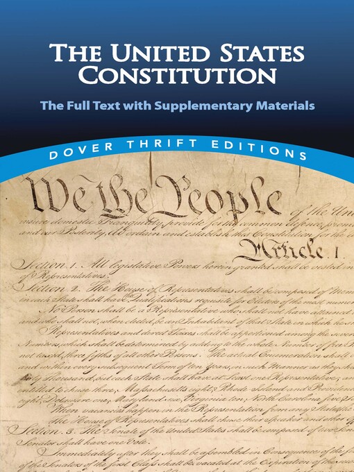 United States Constitution: the Full Text with... | Pritzker Military ...
