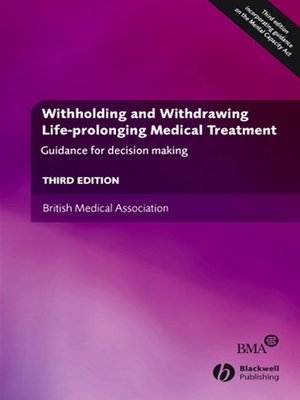 Withholding and Withdrawing Life-prolonging Medical Treatment by ...